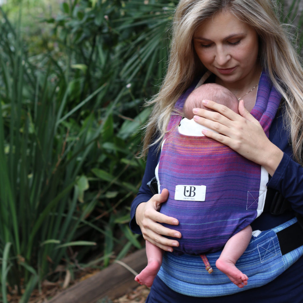 Stage 1 – Silverlining Azul | Ubuntu Baba Baby Carriers