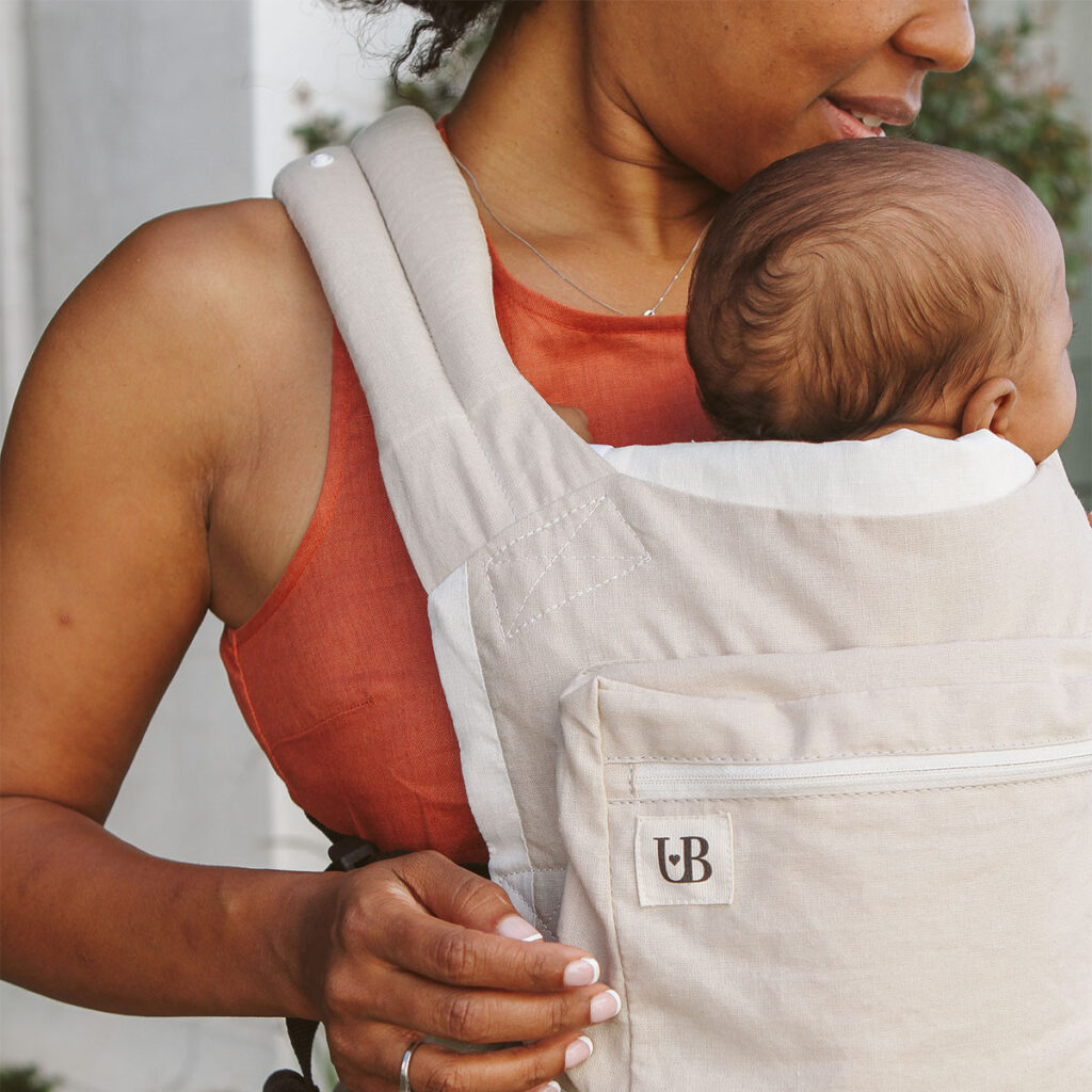 The Stage 1 – Ivory | Ubuntu Baba Baby Carriers