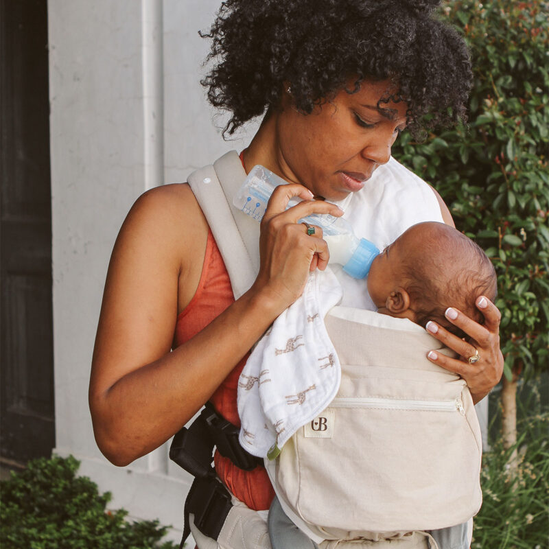 The Stage 1 – Ivory | Ubuntu Baba Baby Carriers