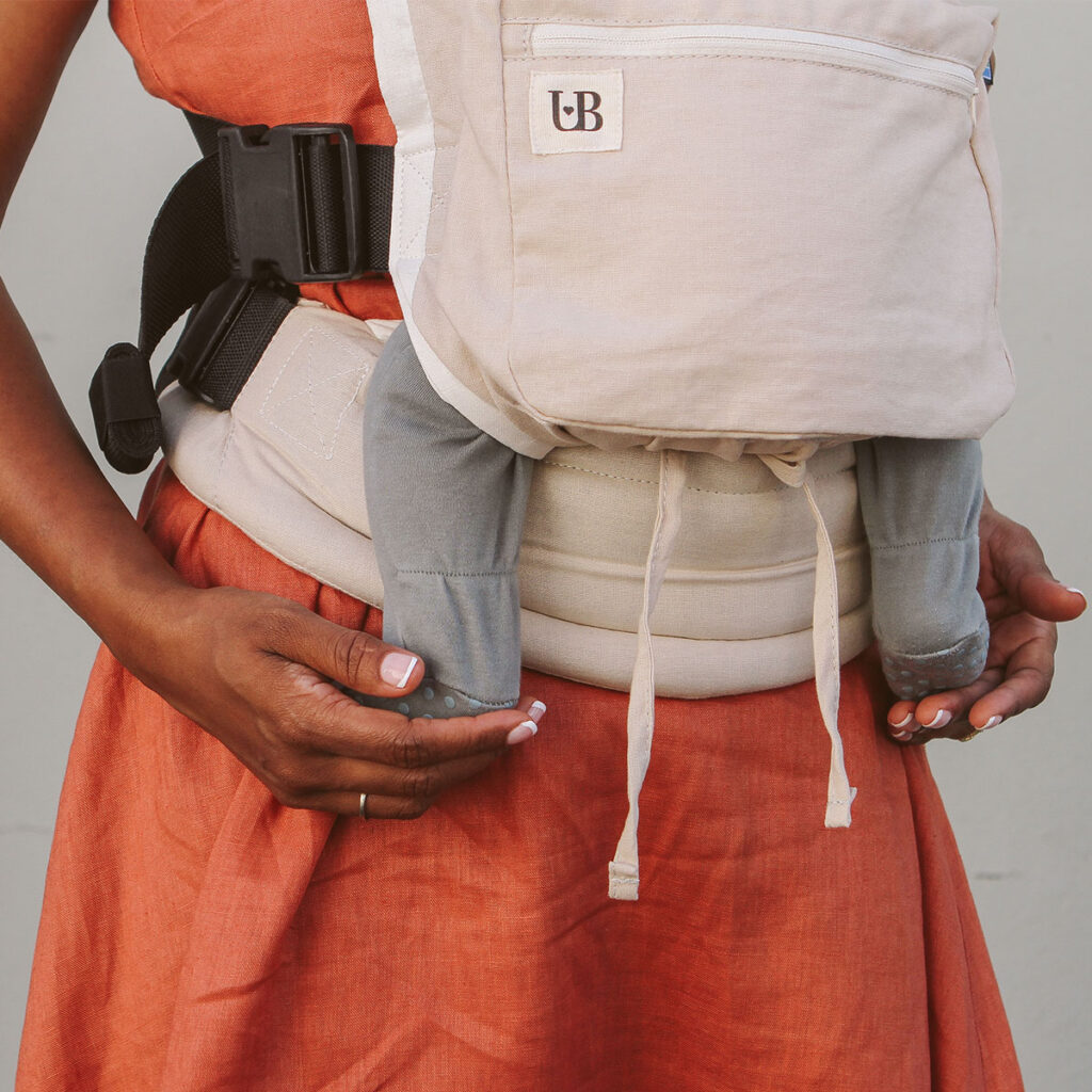 The Stage 1 – Ivory | Ubuntu Baba Baby Carriers