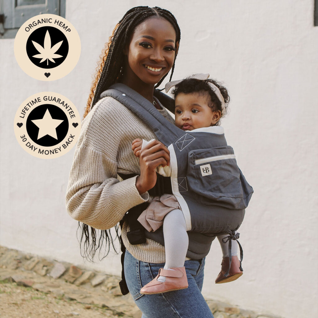 The Stage 1 – Grey | Ubuntu Baba Baby Carriers