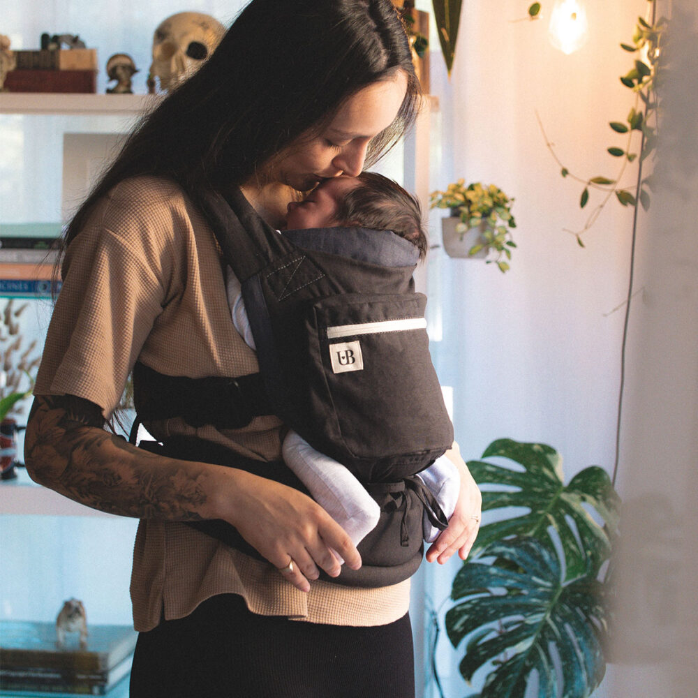 The Stage 1 – Black | Ubuntu Baba Baby Carriers